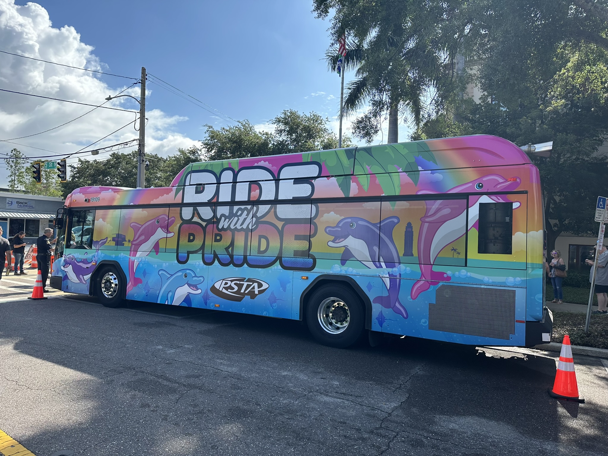 Ahead of new law, PSTA won't wrap buses for Pride 2024 - Watermark Out News