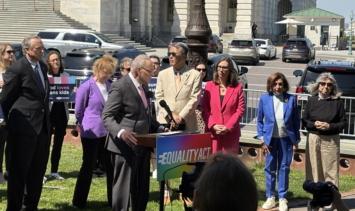 Top Congressional Democrats reintroduce Equality Act on Trump’s 100th ...