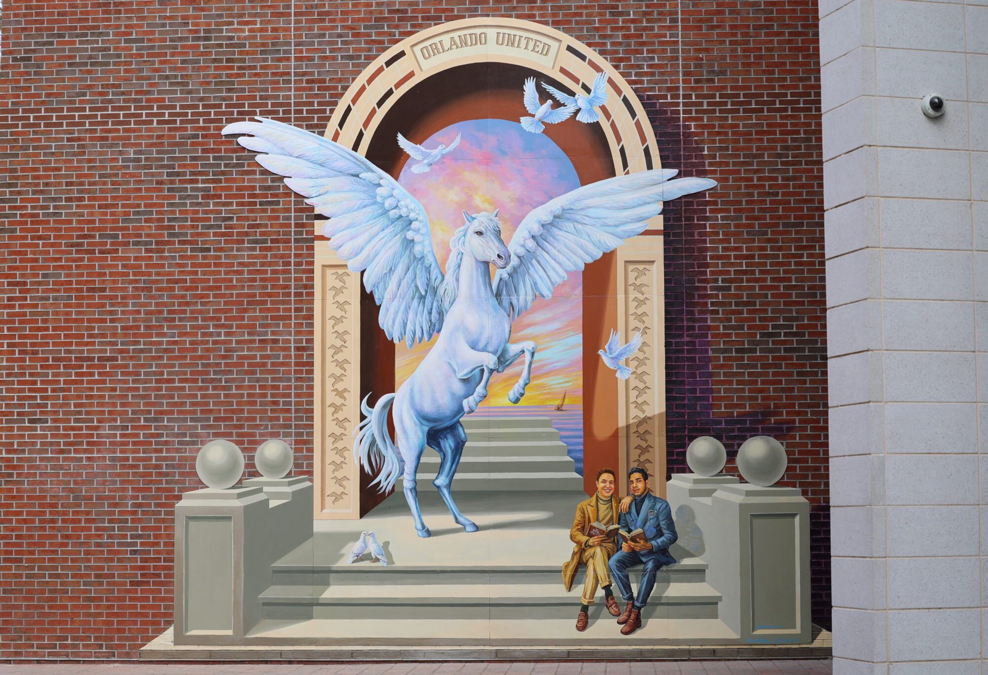 Private donors assist in restoring UCF’s Pulse mural - Watermark Out News